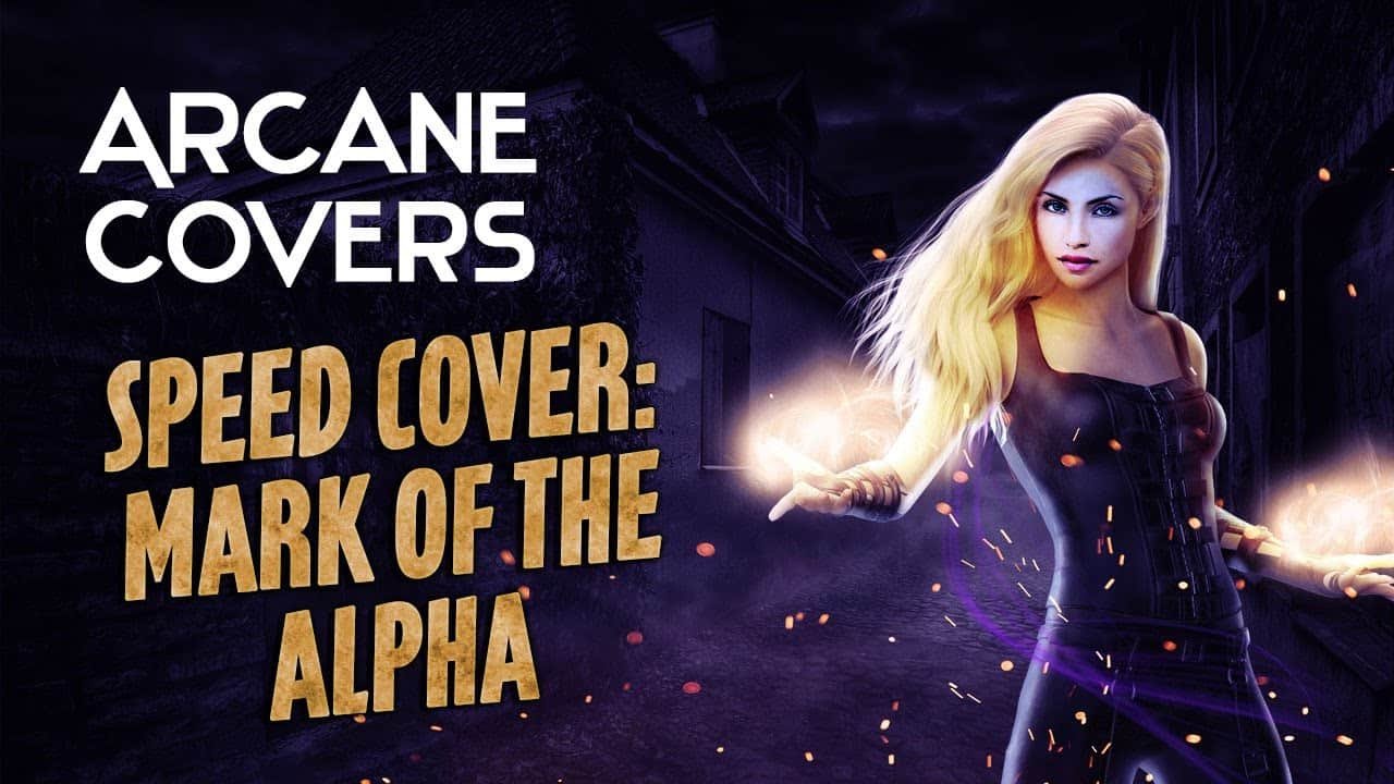 Book Cover Designer, Mark of the Alpha, Speed Cover Arcane Covers